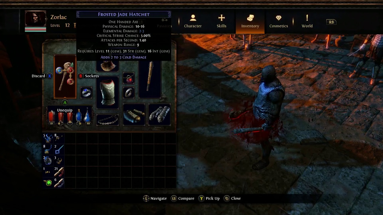 Path of Exile - Xbox One Edition gameplay - YouTube