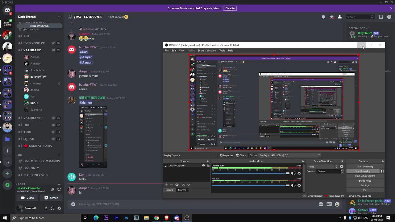 Discord user raging and server gets nuked , RIP DARK THREAD - YouTube