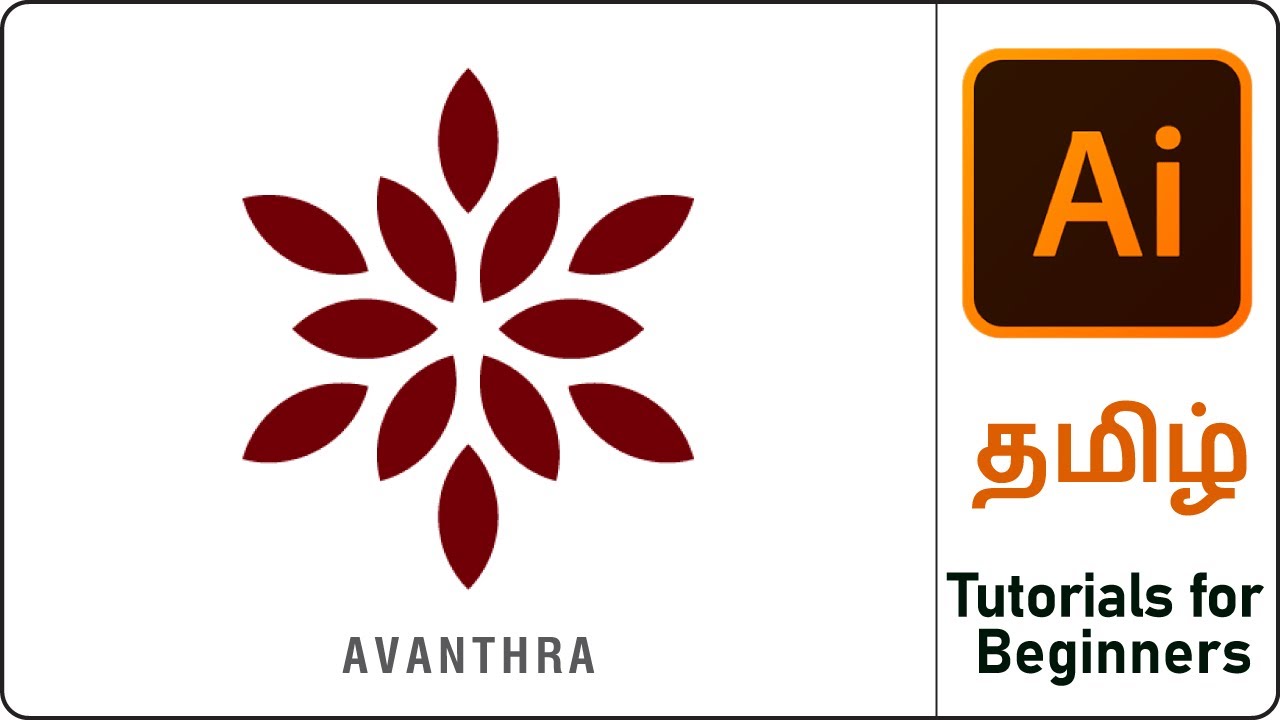 Class-79-AVANTHRA LOGO - | Educational Video Tutorial in Illustrator | 2025 - YouTube
