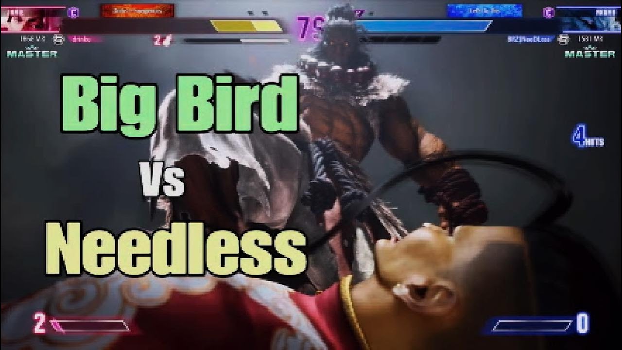 Street Fighter 6 Needless (Akuma) Vs Big Bird (Akuma), Drinku (Jamie ...