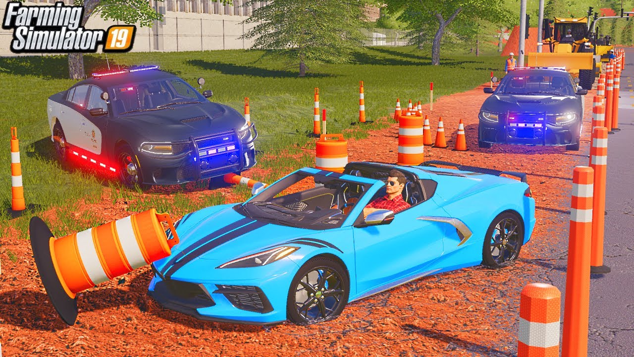 FUGATIVE DRIVES INTO "CONSTRUCTION SITE" (POLICE CHASE) | (ROLEPLAY ...