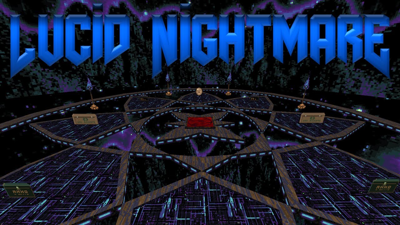 Beautiful Doom Map LUCID NIGHTMARE by Dannarchy - Blind UV 100% No ...