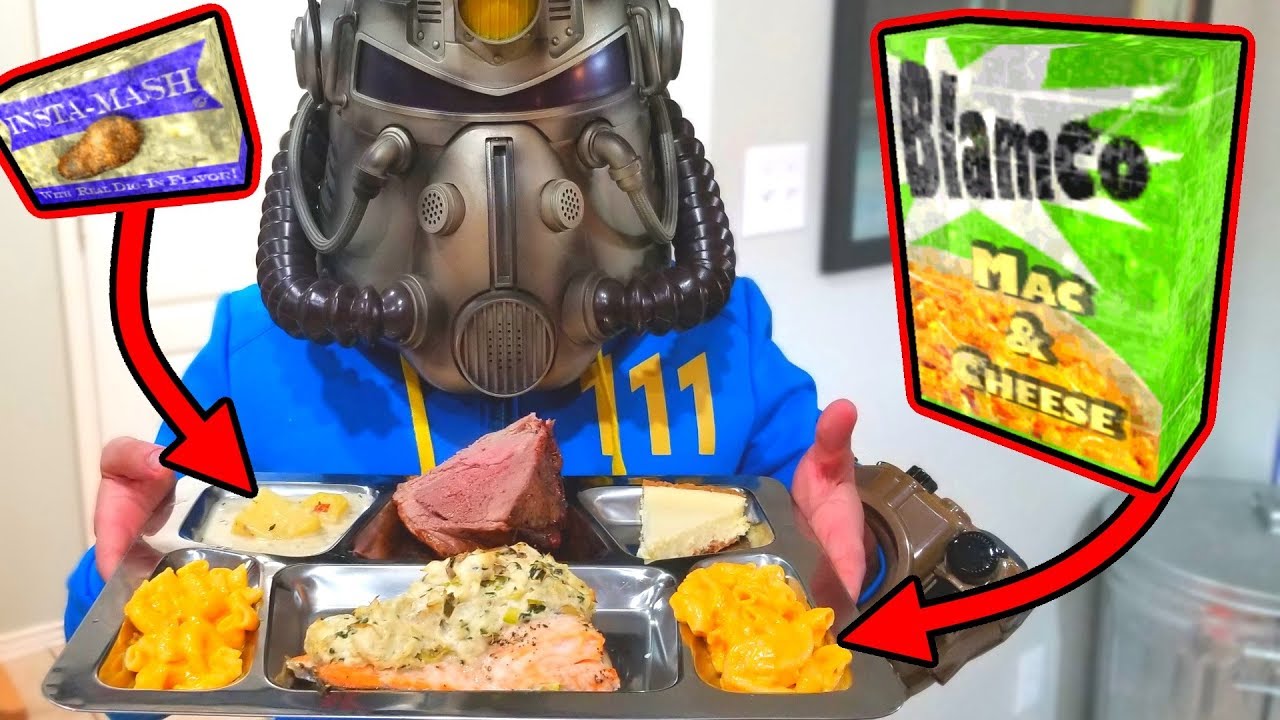 We made food from Fallout 76 in real life - YouTube