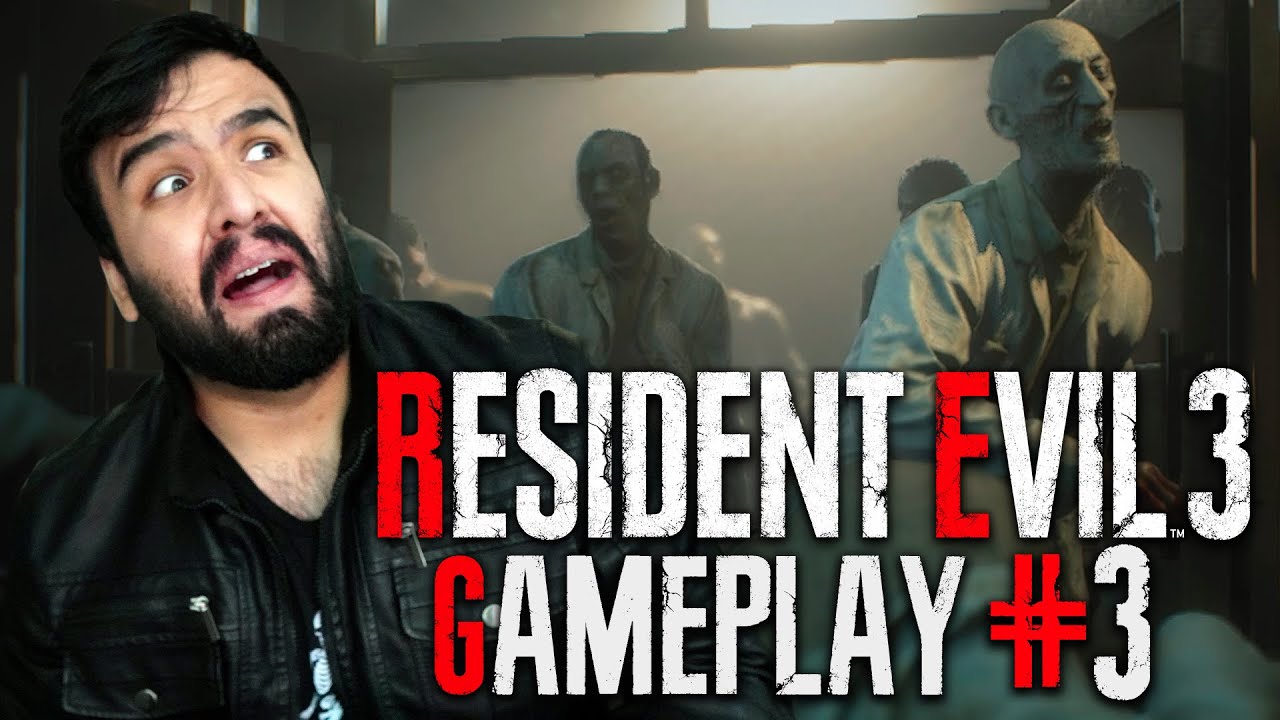 ¡LLEGO LA HORDA DE ZOMBIES! RESIDENT EVIL 3 REMAKE - YouTube