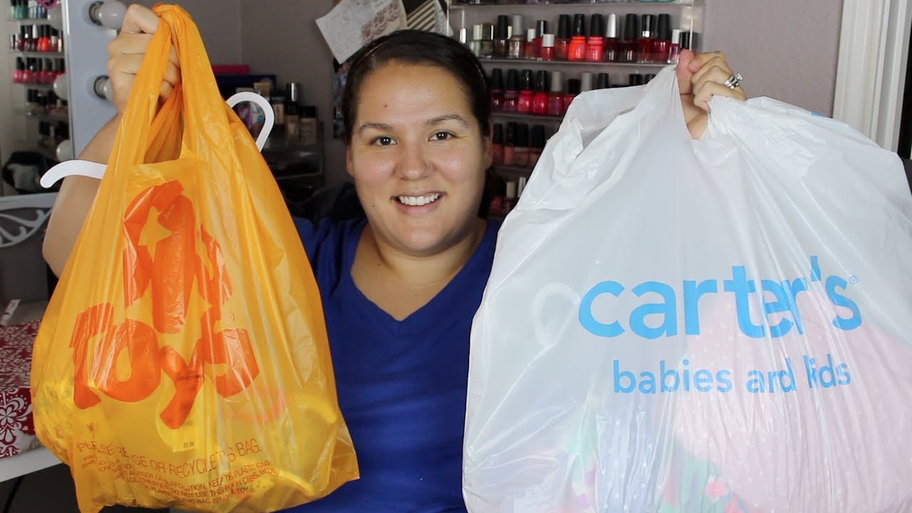Autumn's Baby Clothing Haul! ~Babies R Us & Carter's!~ - YouTube