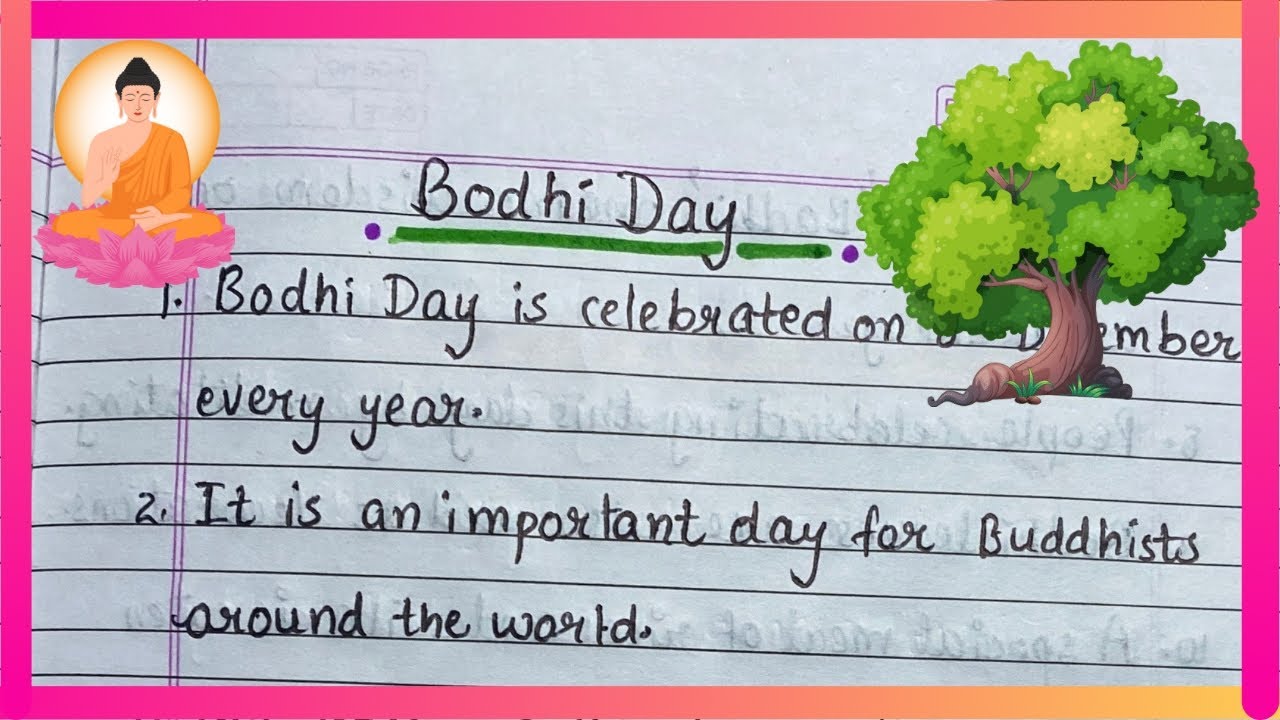 Essay on Bodhi Day | 10 lines on Bodhi Day | Speech on Bodhi Day ...