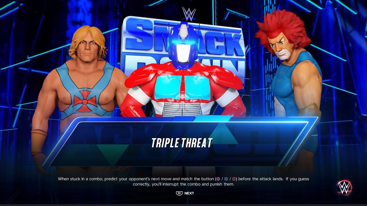 DCWA 2K23 Season Preview: Optimus Prime Vs. Lion-O Vs. He-Man In A ...