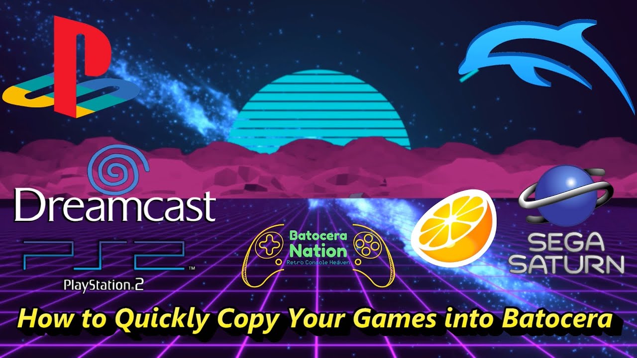 How to Quickly Copy Your Games into Batocera - YouTube