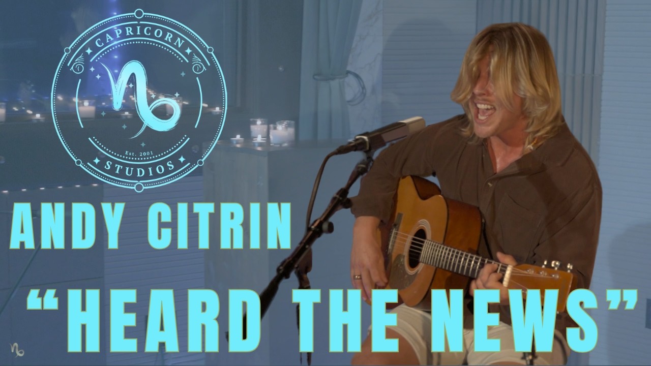 [CAP LIVE] "Heard The News" by Andy Citrin - YouTube
