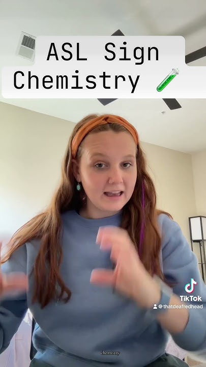 Learn How To Sign "Chemistry" in ASL for Beginners | American Sign ...