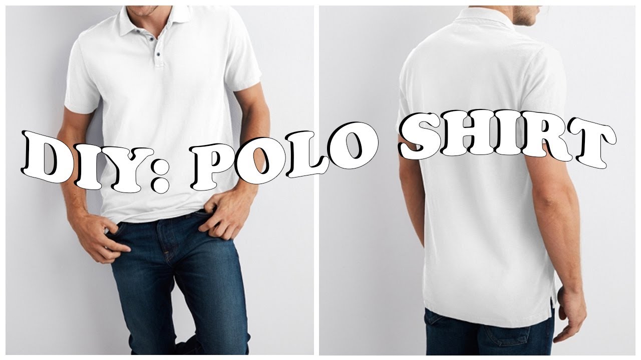 DIY: Velvet Polo Shirt - YouTube