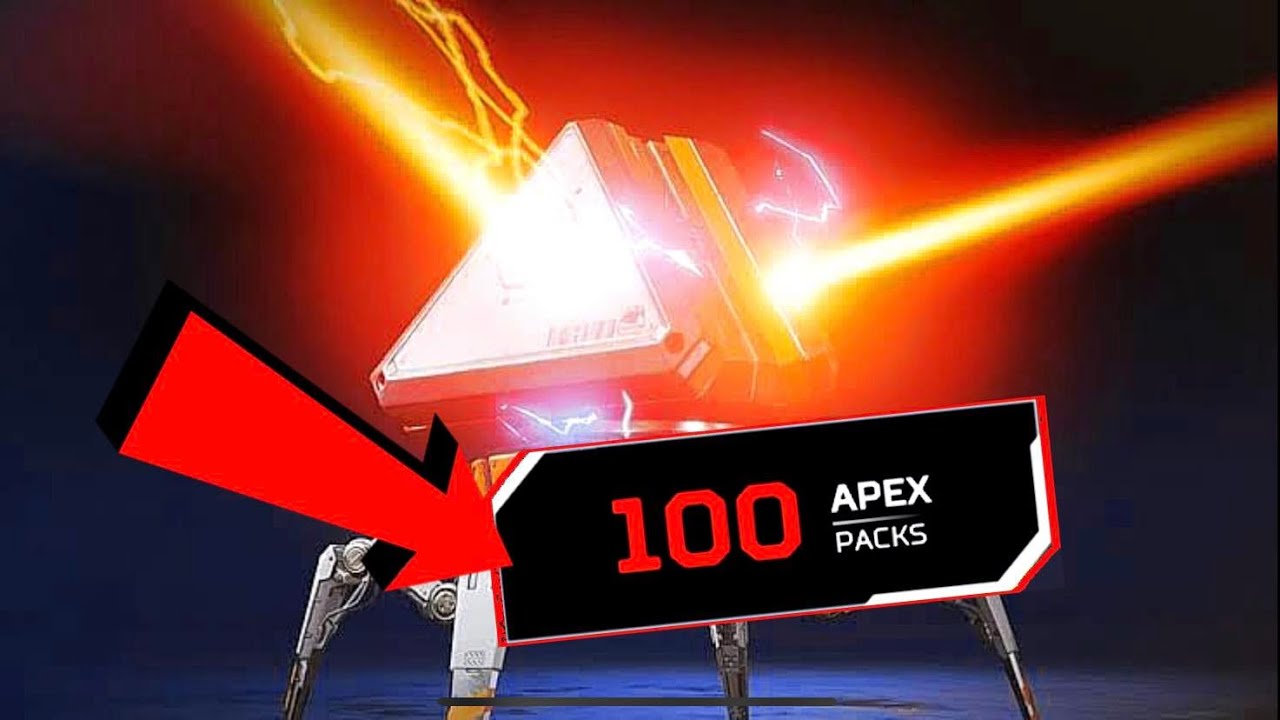What 100 PACKS Gives You In APEX LEGENDS - YouTube