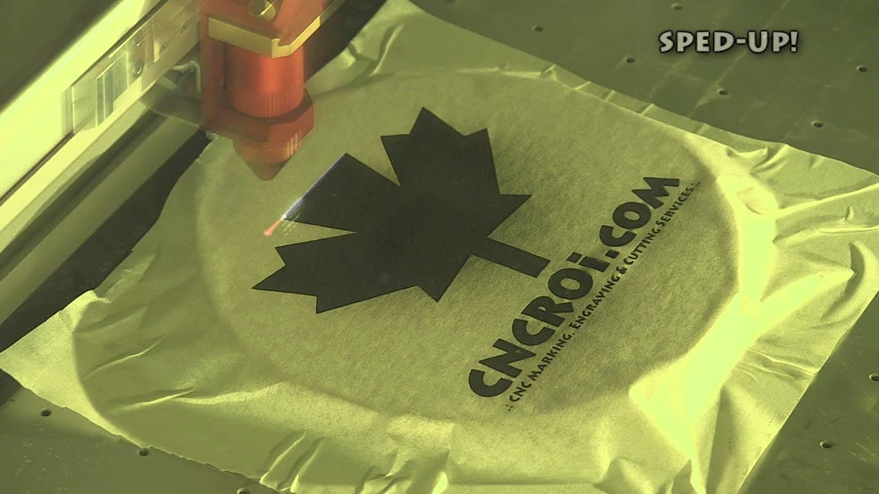 CNCROi.com: CNC Laser Engraving Cork - YouTube