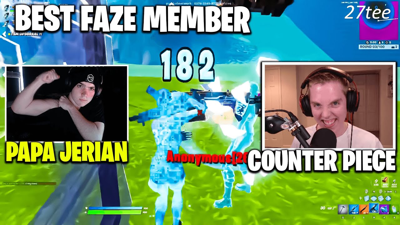 Mongraal Vs Its Jerian & Faze Bizzle In Fortnite FaZe Cup - YouTube