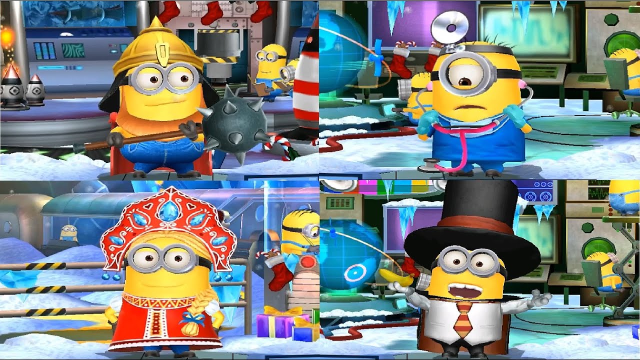 Minion Rush Bogatyr Tzarevna Doctor Magician All Rooms Android