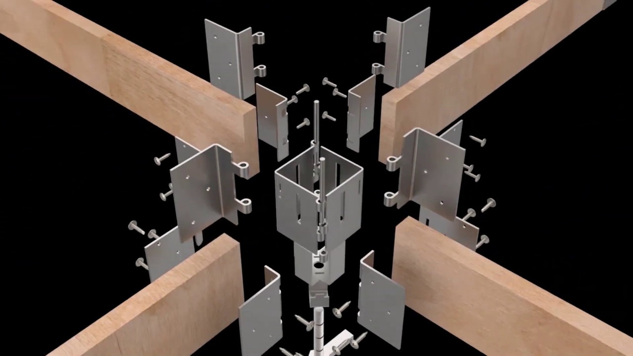 Adjustable Fast-Assembly Deployable Platform - YouTube