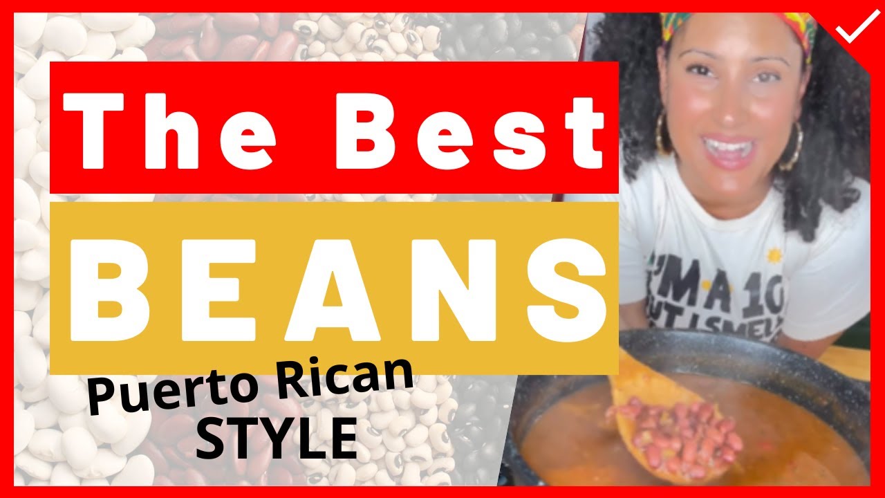 🫕LEARN How to Make The Best Puerto Rican-Style BEANS🫘 - YouTube