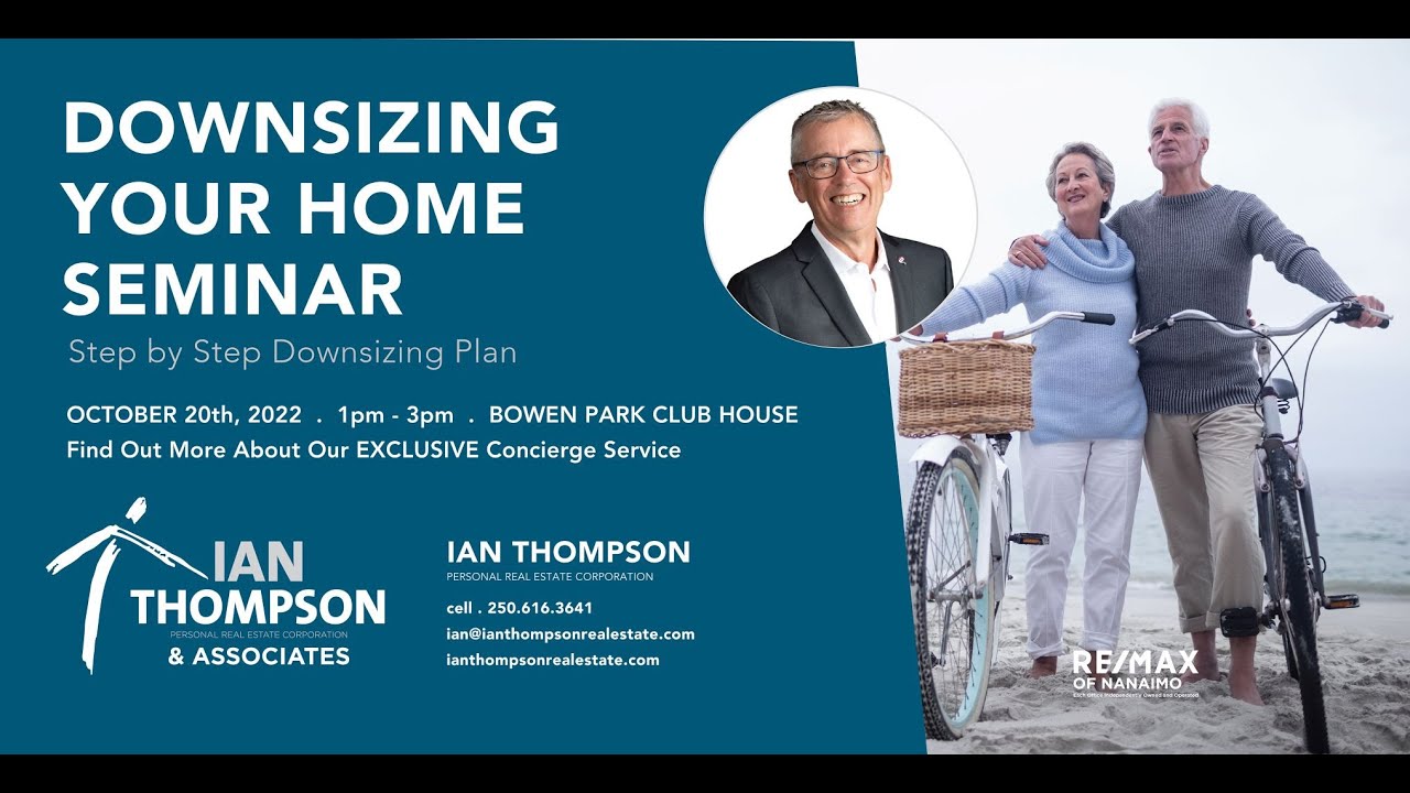 Free Downsizing Seminar Oct. 20th - YouTube