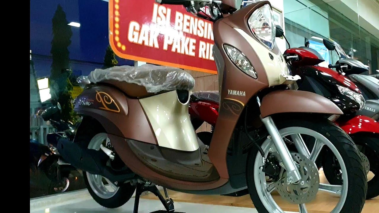 YAMAHA Mio FIN0 125 Premium 2020 | Caramel Brown !! - YouTube