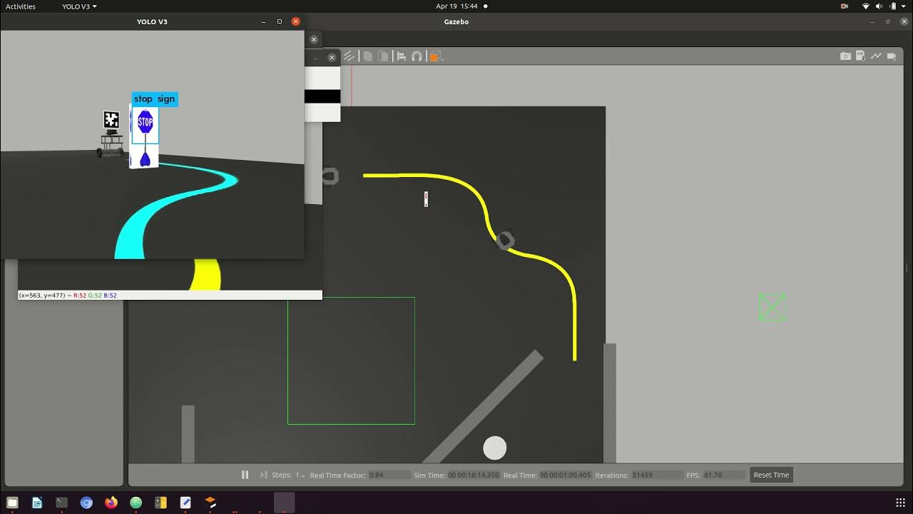 [Gazebo Simulation] AUE893 Turtlebot Autonomous Maneuvers Project - YouTube