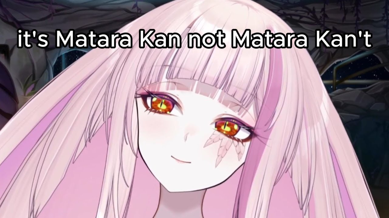 Matara explains how to pronounce her own name 【MataraKan | Vshojo ...