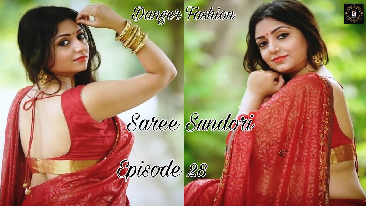Saree Sundori | Episode 28 | Rupsa Saha | Red Laheriya Saree | Bong ...
