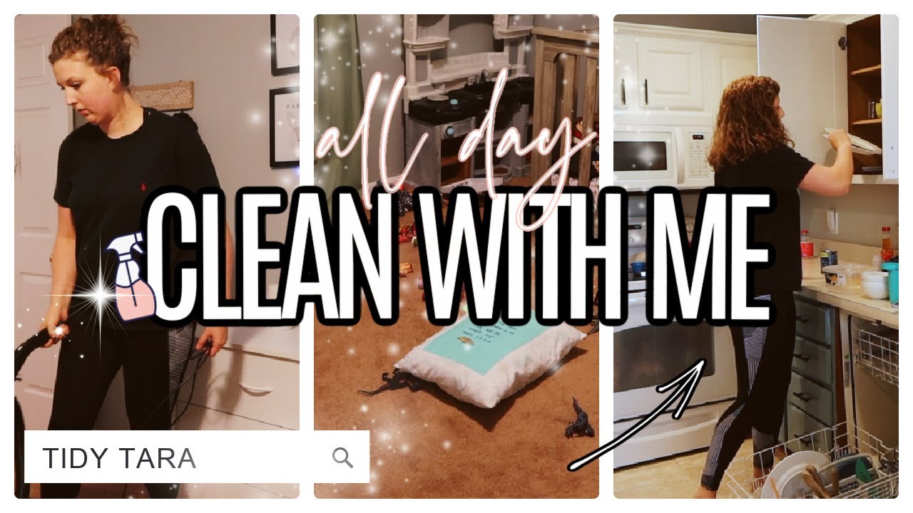 *All Day* Clean With Me | Cleaning Motivation To Get it Done! - YouTube