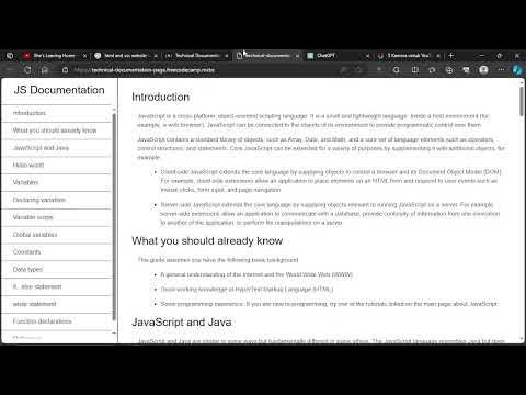freeCodeCamp HTML - 1 JAM MENYELESAIKAN TECHNICAL DOCUMENTATION PAGE ...