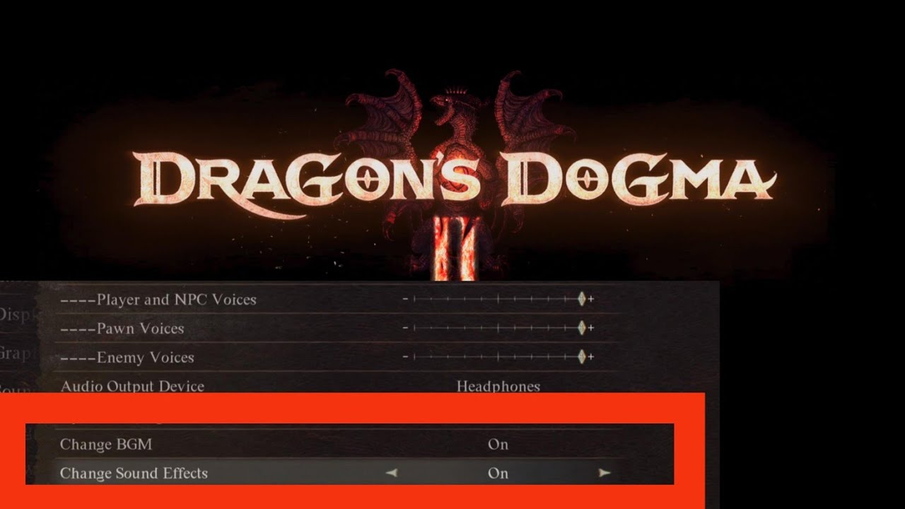 🎶You need to enable this in Dragon's Dogma 2!!! - YouTube