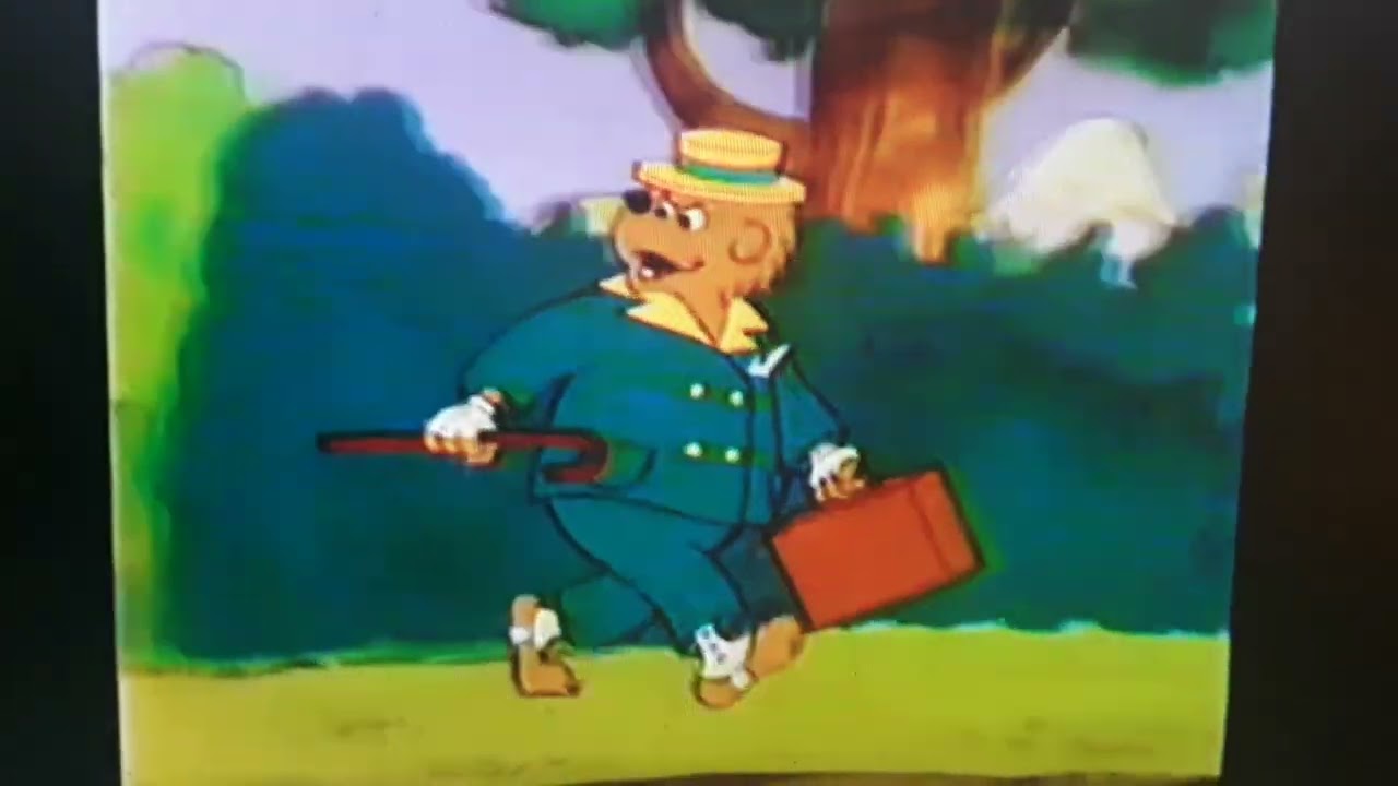 Huckleberry Hound Tells Raffish Ralph to Be Quiet - YouTube