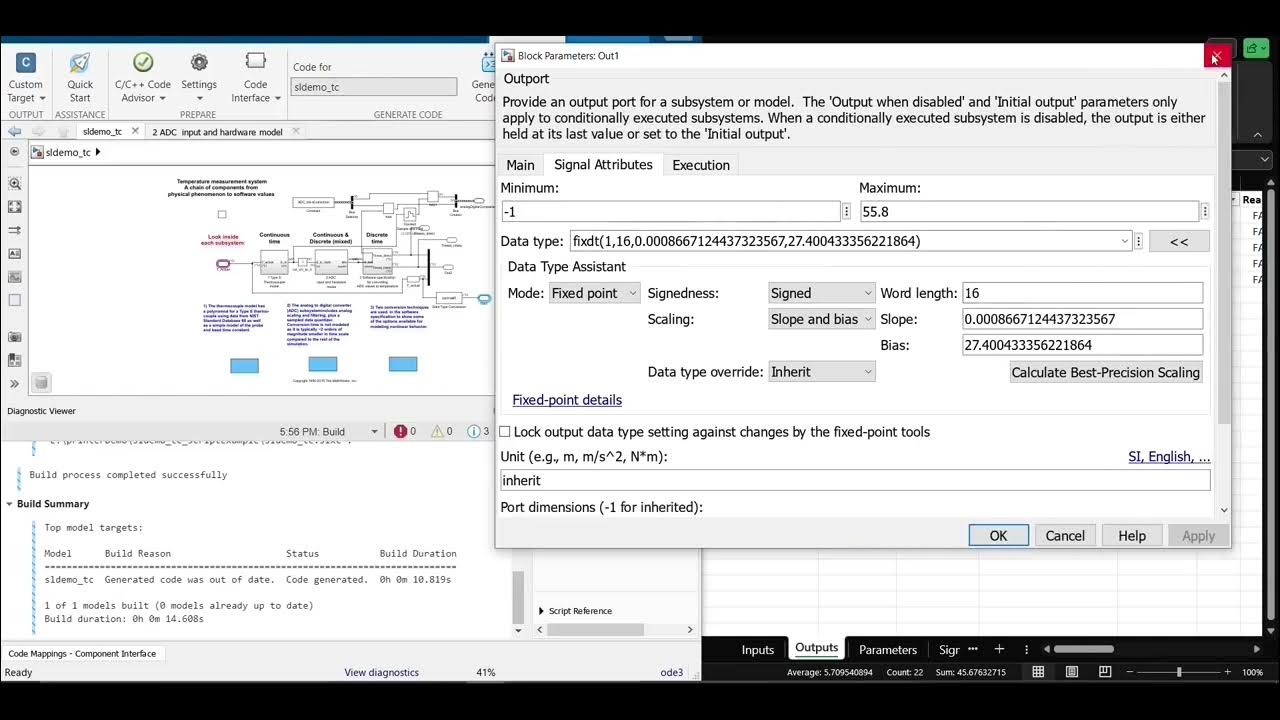 Simulink input ports in generated codes - YouTube