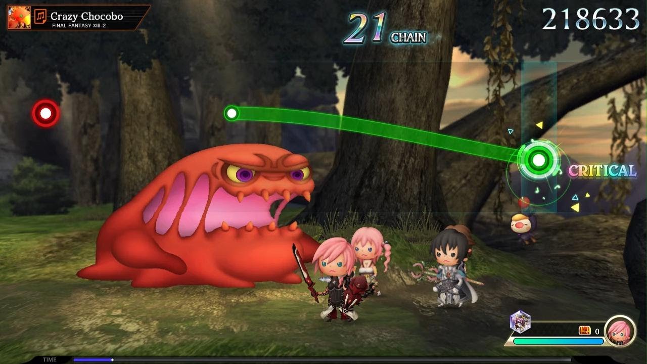 THEATRHYTHM - Crazy Chocobo - YouTube