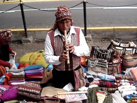 Peruvian Quena Player - YouTube