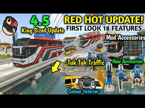 FINALLY! BUS SIMULATOR INDONESIA UPDATE WE BEGGED FOR IS HERE - BUSSID New Features Breakdown