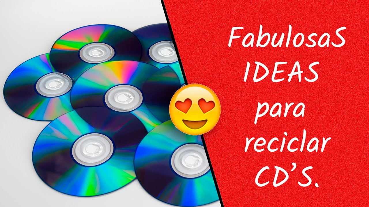Espectaculares IDEAS para reciclar CD'S que tienes en CASA y ya no USAS ...