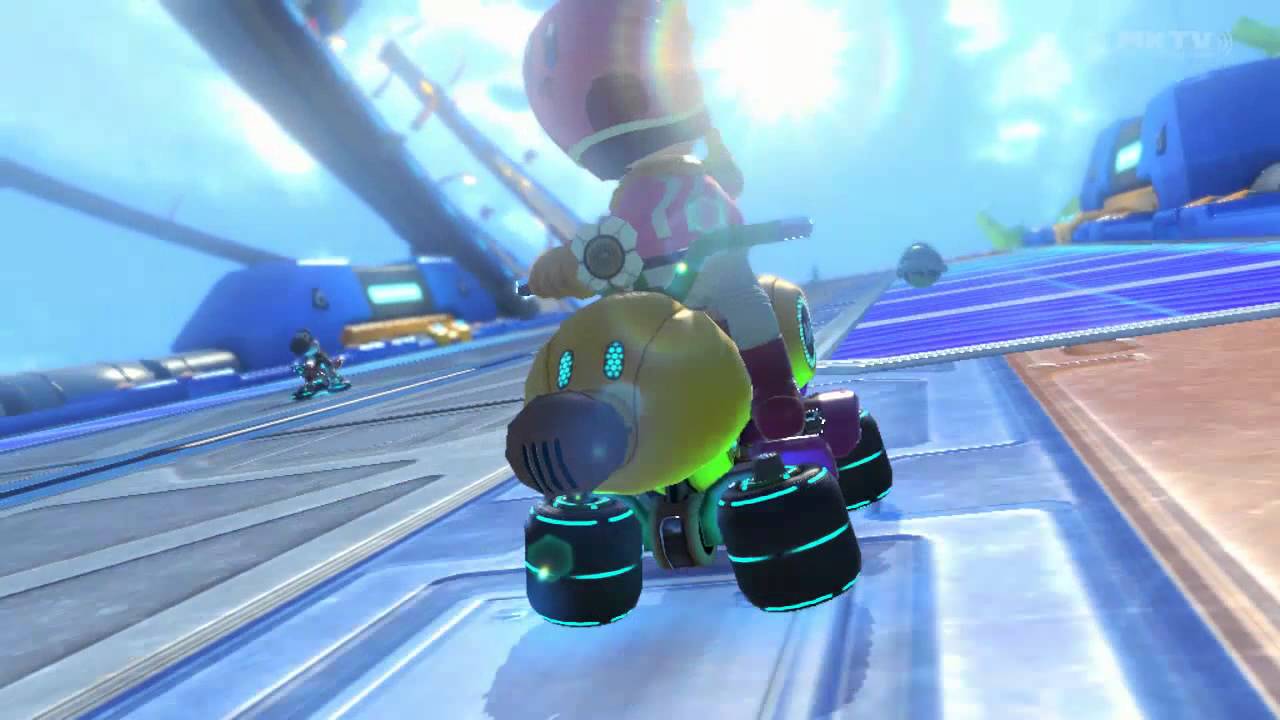Wii U - Mario Kart 8 - Big Blue - YouTube