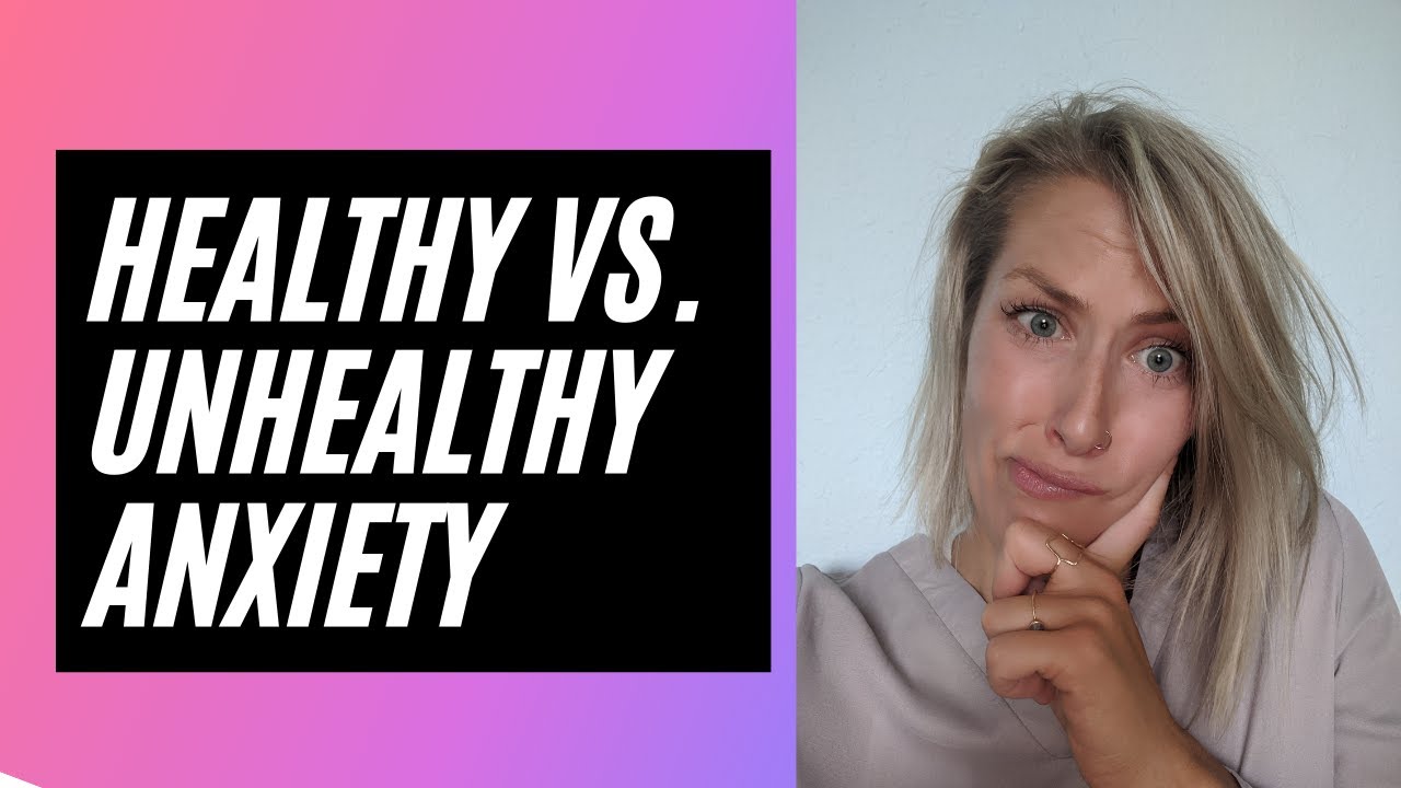 Healthy vs. Unhealthy Anxiety #shorts - YouTube
