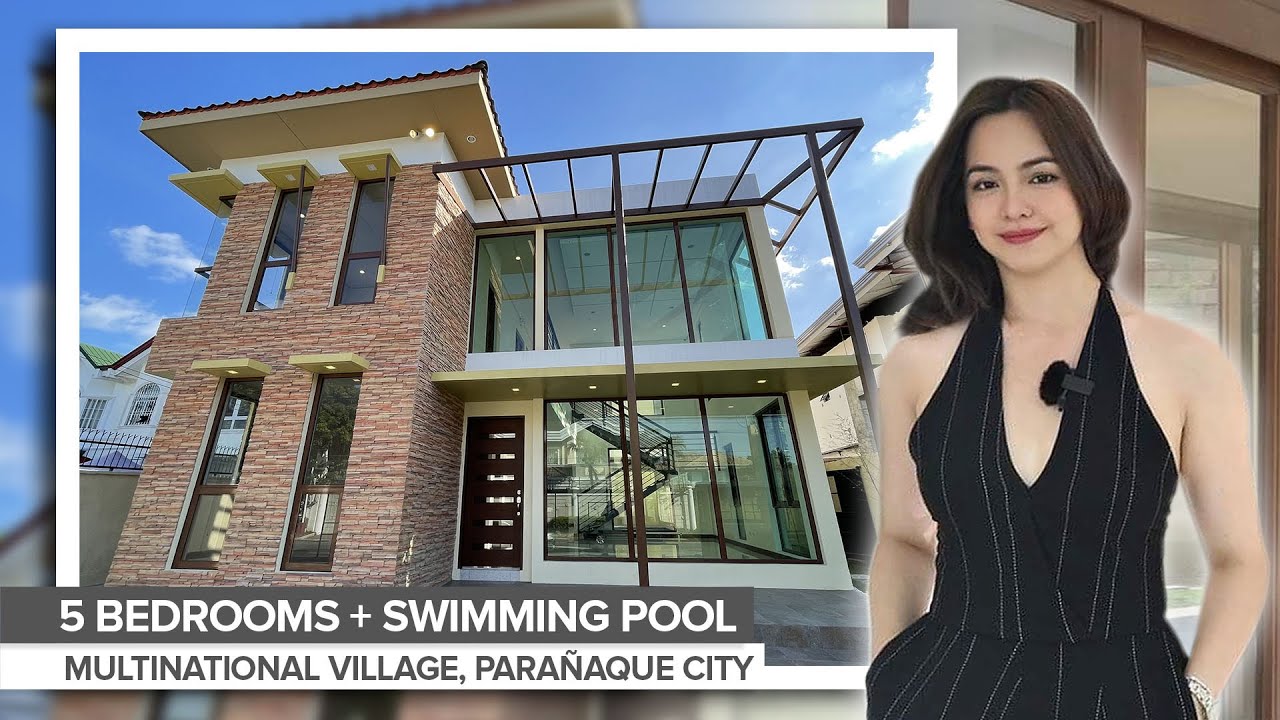 House Tour 21 || Touring a ₱49,000,000 Modern Home with Swimming Pool ...