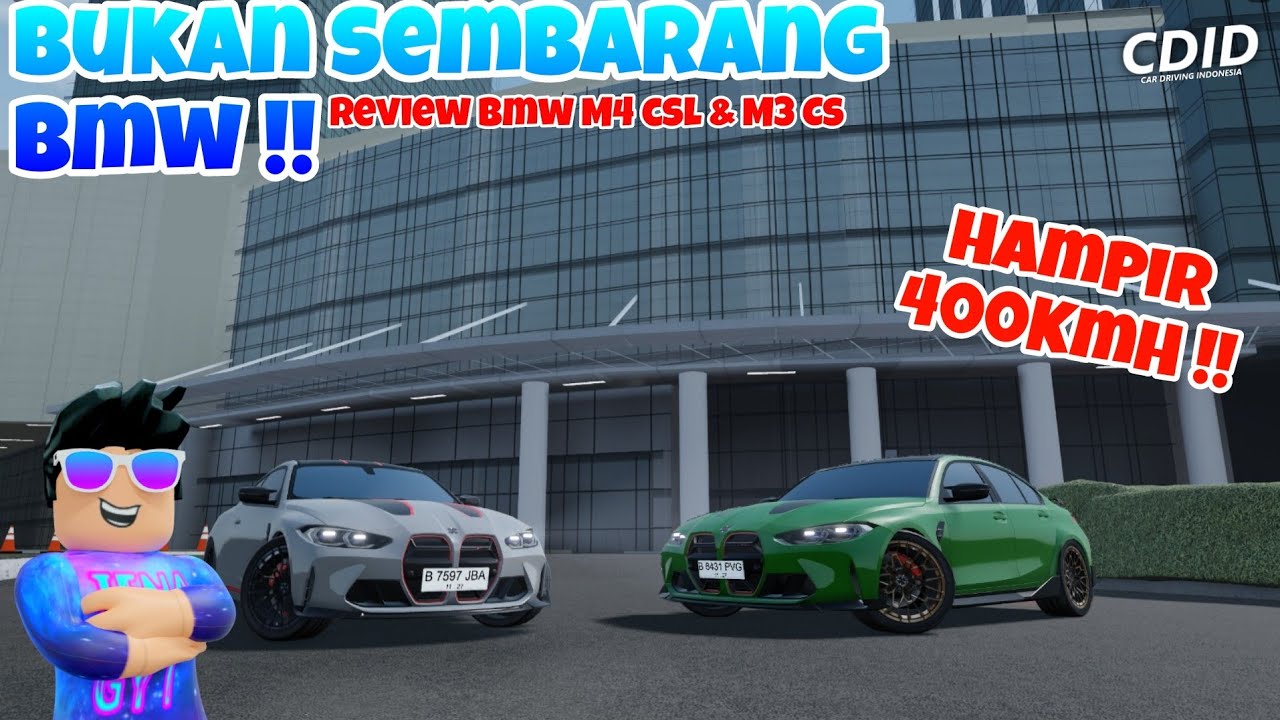 REVIEW 2 BMW SPESIAL M4 CSL DAN M3 CS DI CDID !! | Roblox CDID Revamp ...