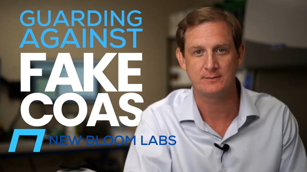 New Bloom Labs - Guarding Against Fake COAs - YouTube