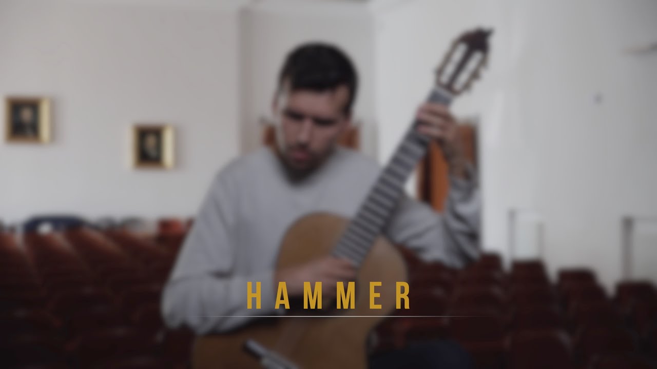 No. 5 'Hammer' from 10 Studies in a Minimal Style for Guitar by ...