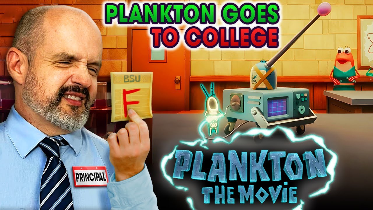 School Principal Reacts to "Plankton: The Movie" (Plankton Goes to ...