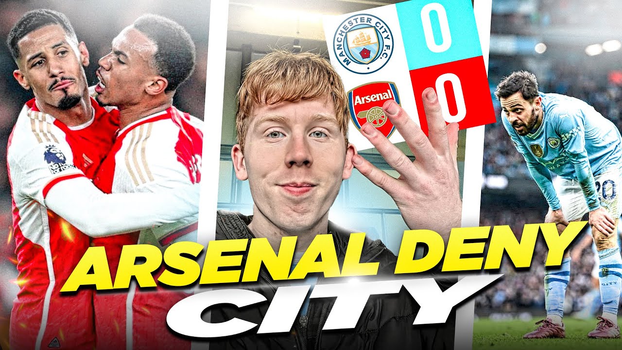 A DISAPPOINTING Draw As Arsenal DENY City With A Brilliant Defensive ...
