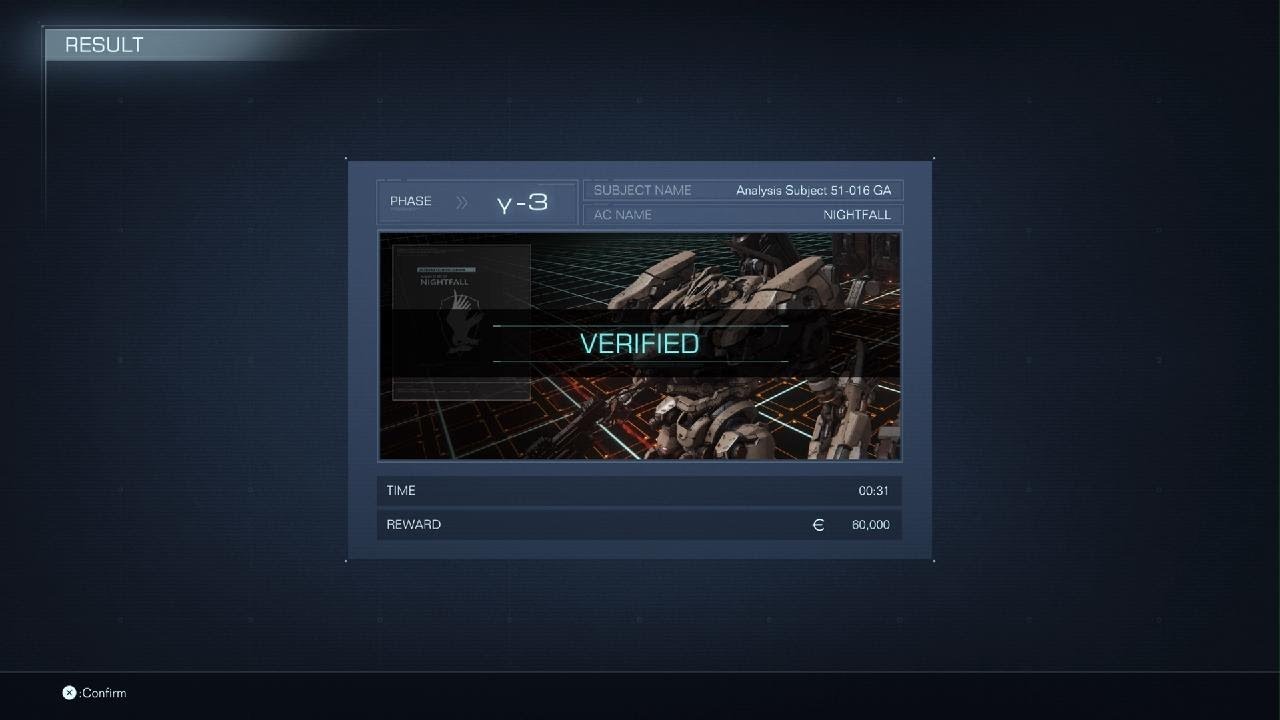 AC6 Beating NIGHTFALL as INSTITUTE - YouTube