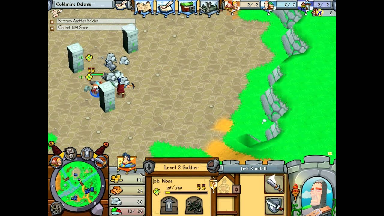 Westward kingdoms - The gold quests playthrough [HD] - YouTube