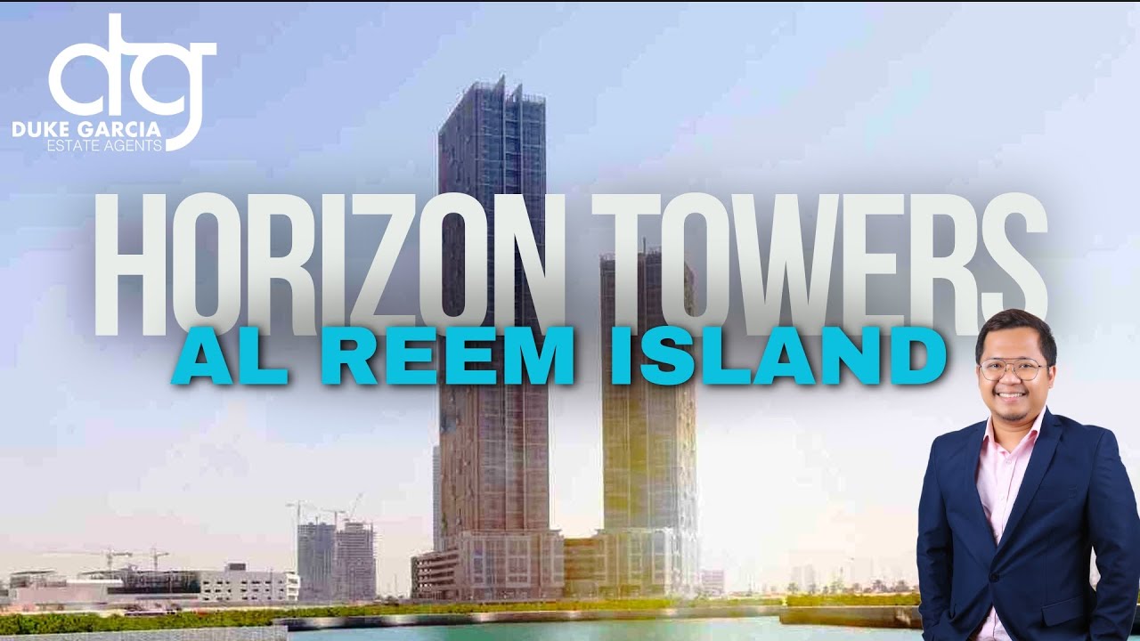 Horizon Towers E2, Al Reem Island | 1 Bedroom (10 Layout) [Virtual Tour ...
