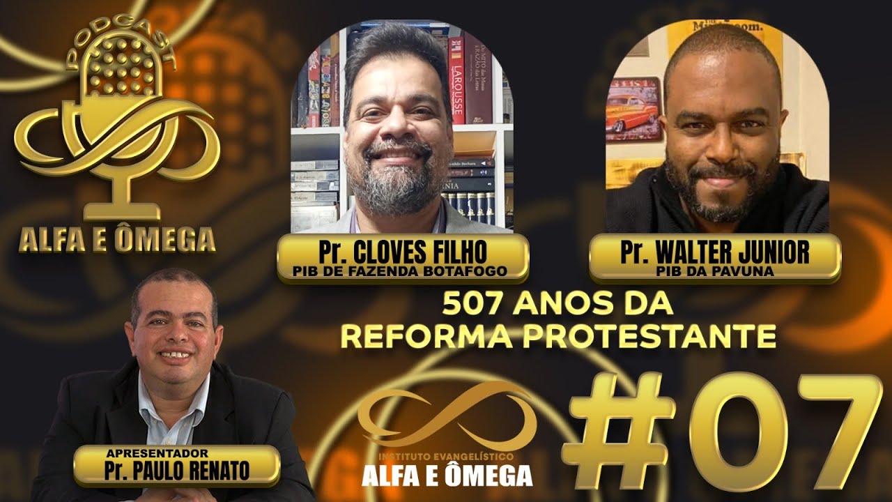 PR.CLOVES FILHO & PR.VALTER JUNIOR - PodCast ALFA E ÔMEGA #07 - YouTube