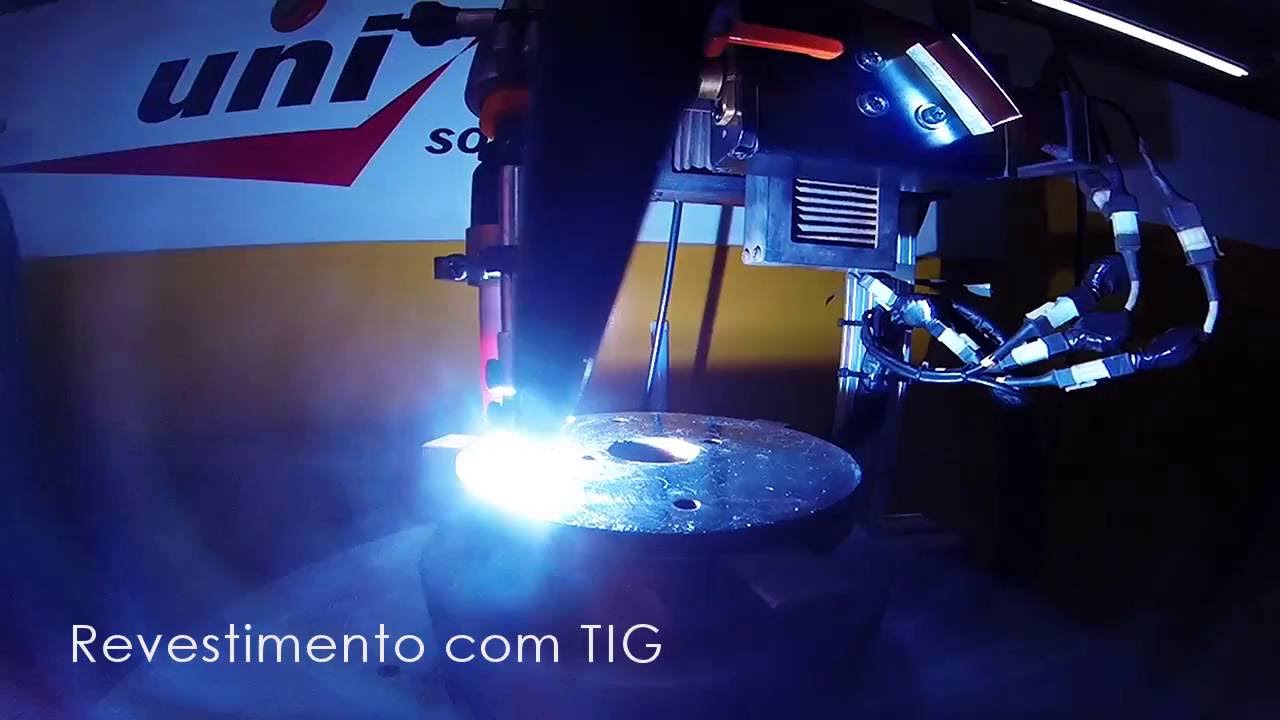 Solda TIG Automática - Revestimento Circular - YouTube