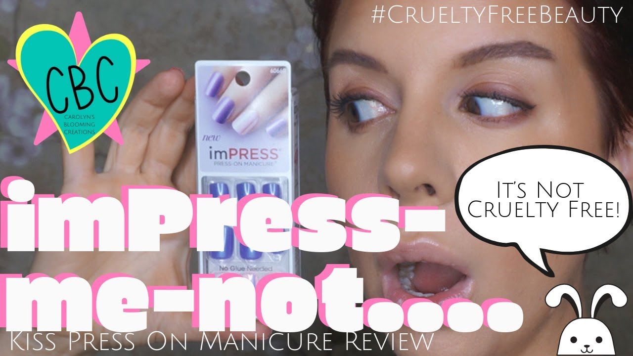 imPress Press-On Manicure Review - YouTube