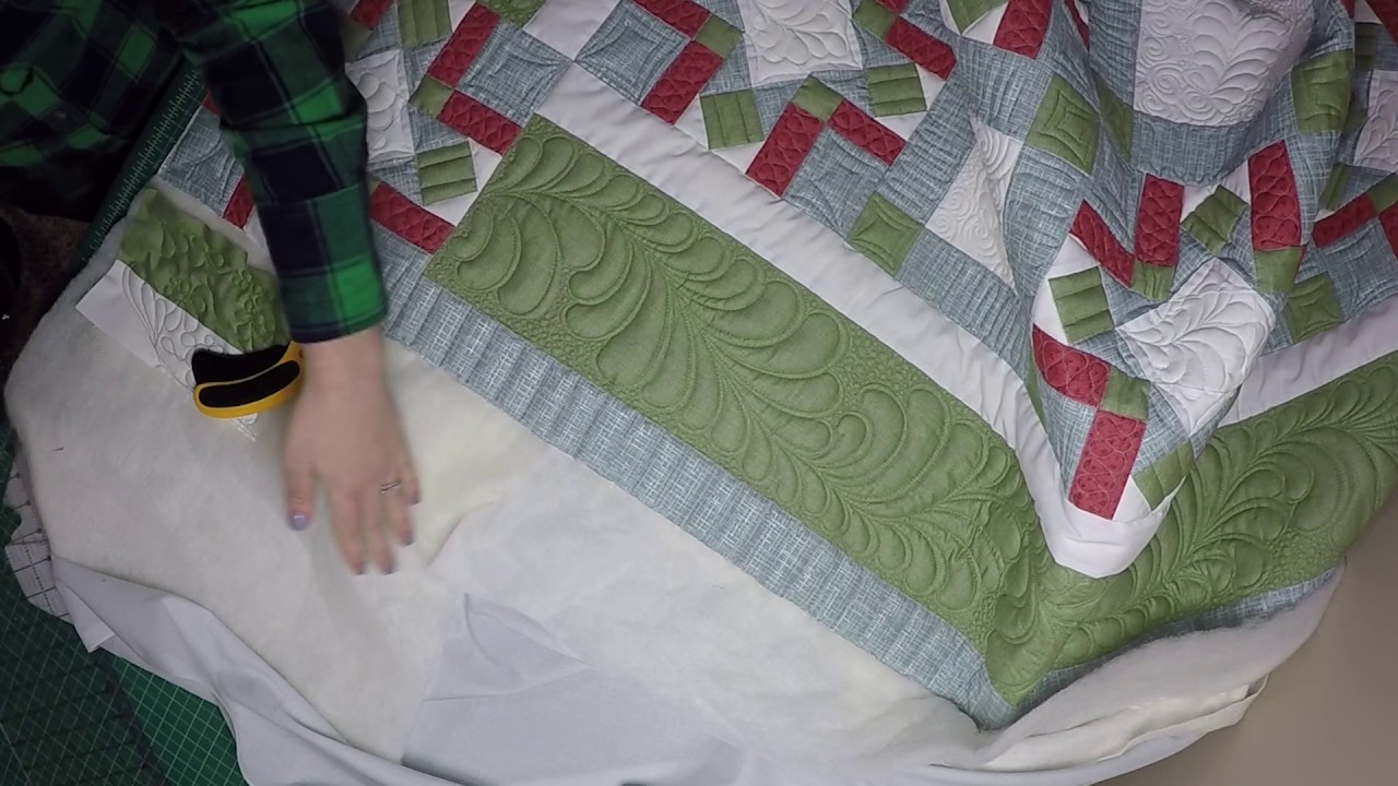 Squaring off your quilt top - YouTube